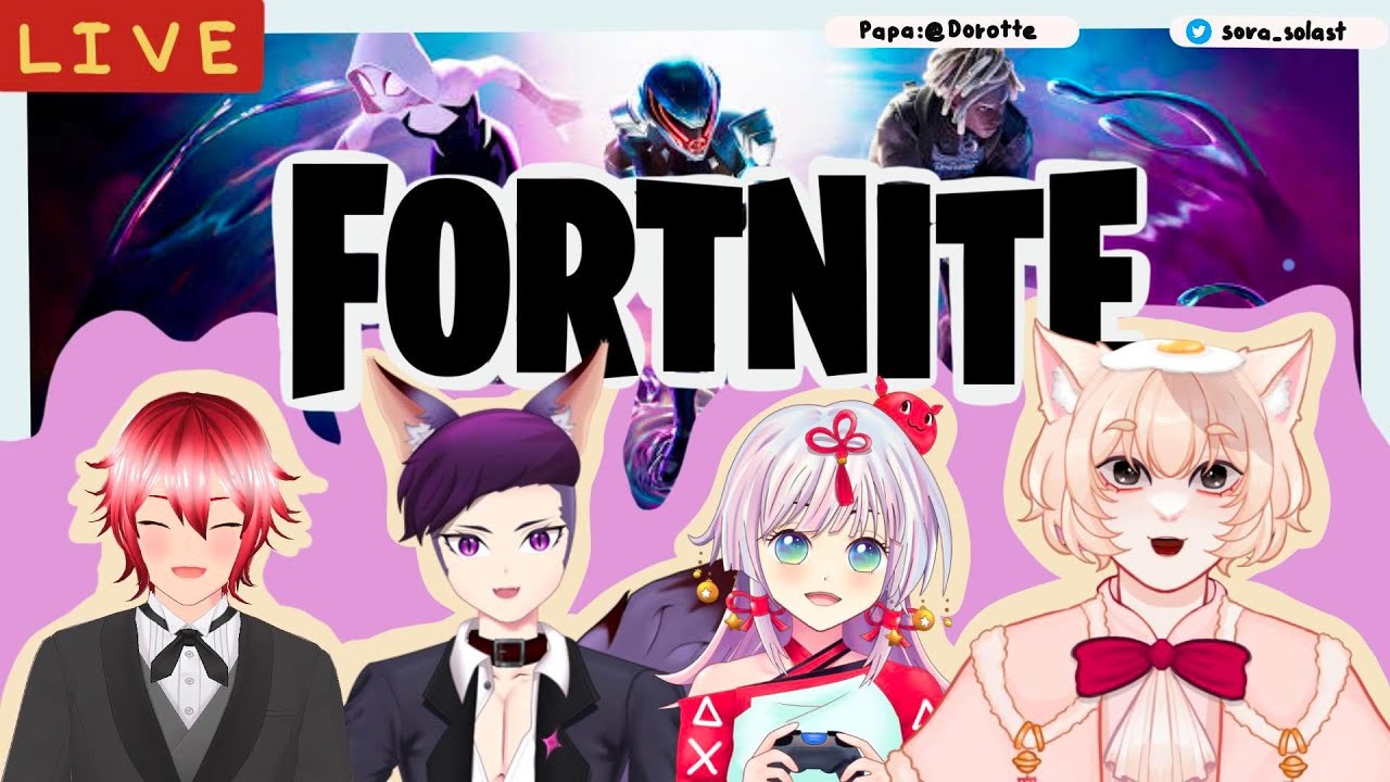 🔴SORA SOLAST Fortnite EP2 | SORA แมวไข่ @HARU.HaRuKa!! @KumikoCh ...