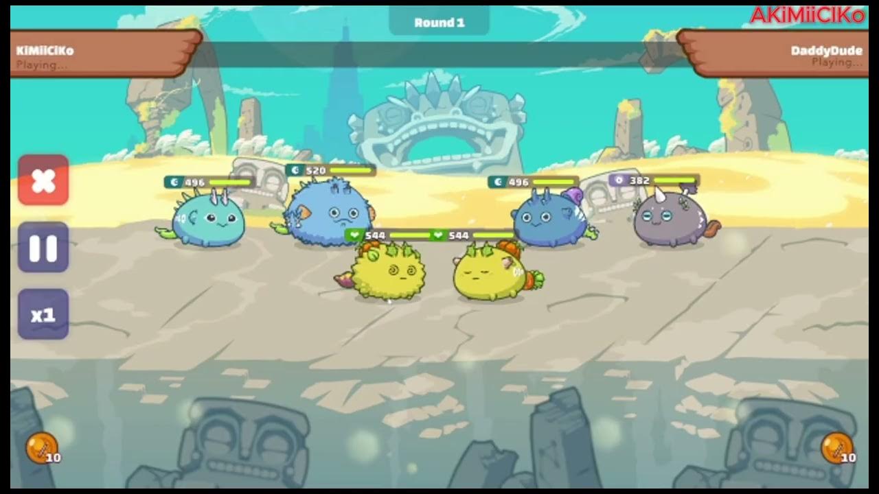 Axie Infinity Classic Poison Team 1-10-24 - YouTube