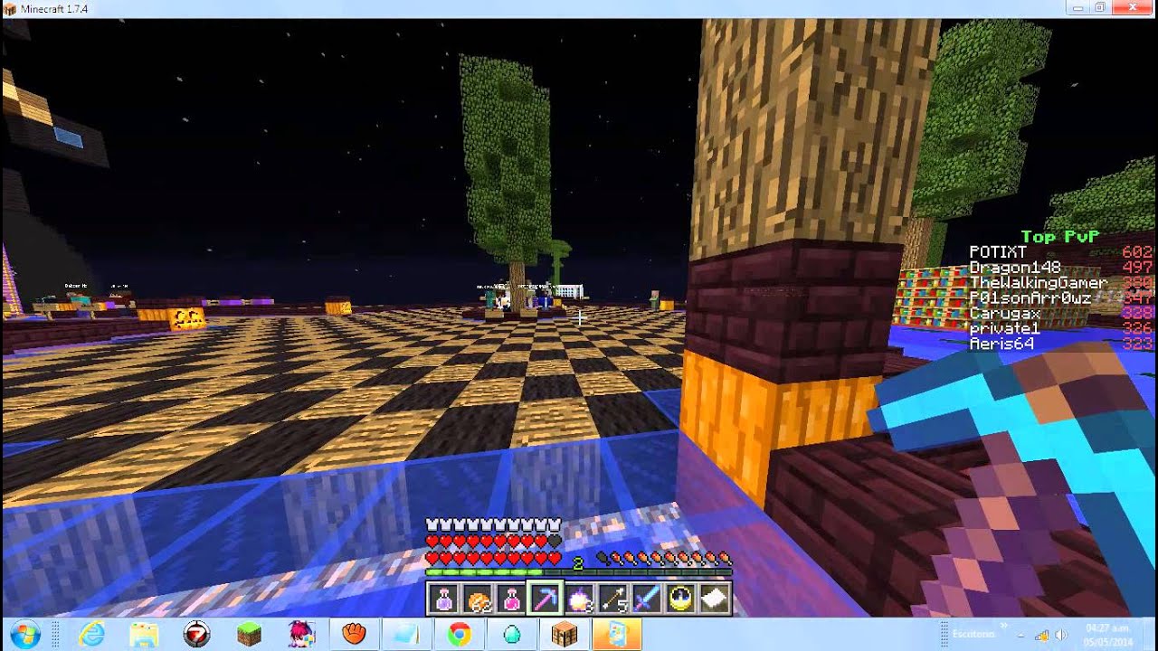 Server Extremecraft 1.7 PvP - YouTube