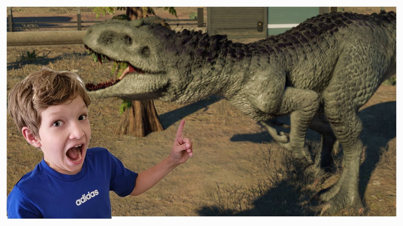 INDOM 2 0 BATTLE ROYALE IN JURASSIC WORLD EVOLUTION 2! - YouTube