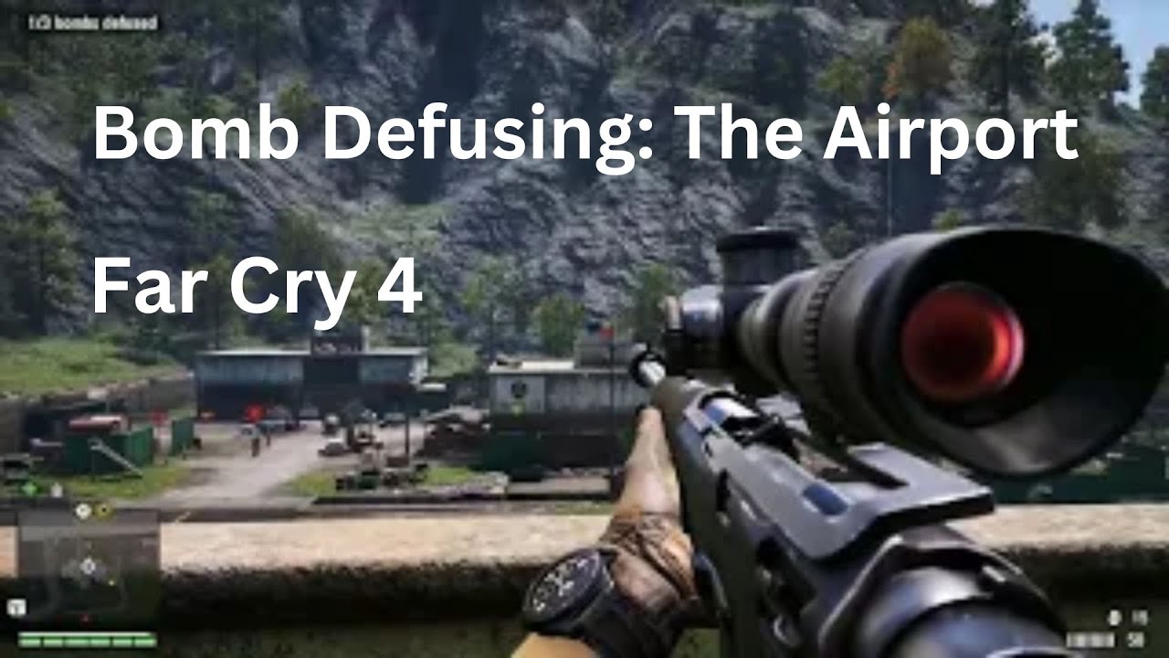 Far Cry 4: Bomb Defusing: The Airport (Side Mission) - YouTube