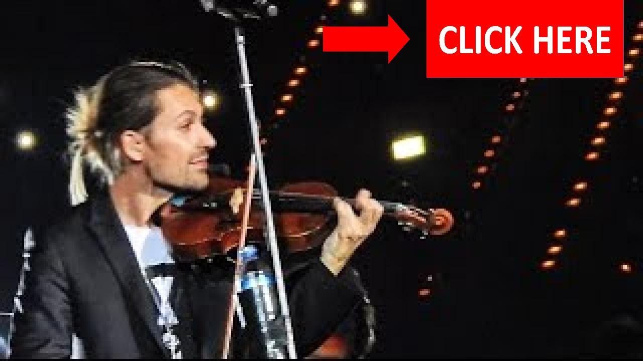 David Garrett mit seiner Band, 'One moment in time' -DAVID-GARRETT ...