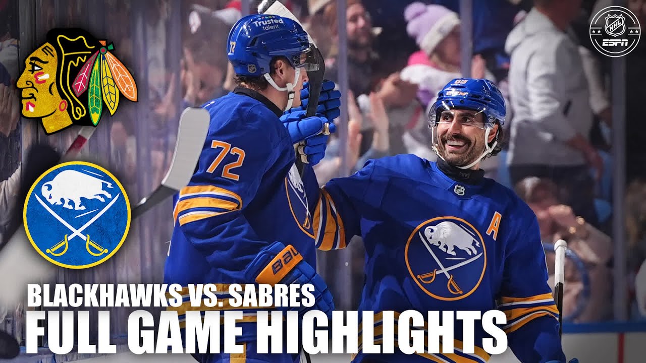 Chicago Blackhawks vs. Buffalo Sabres | Full Game Highlights | ESPN NHL ...