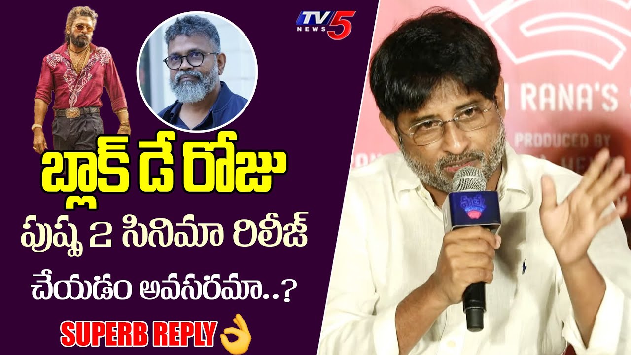 Producer Ravi Shankar SUPERB Reply To Media Question Over Pushpa 2 ...