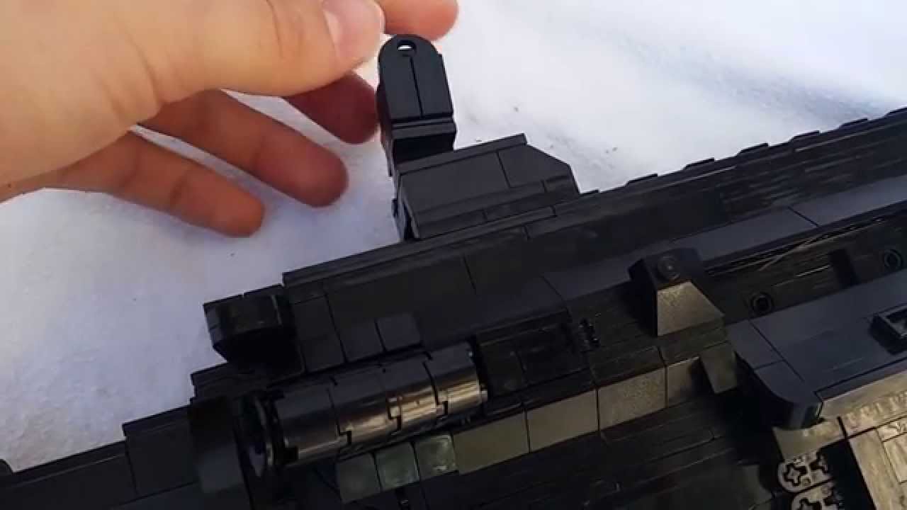 Lego AR-15 - YouTube