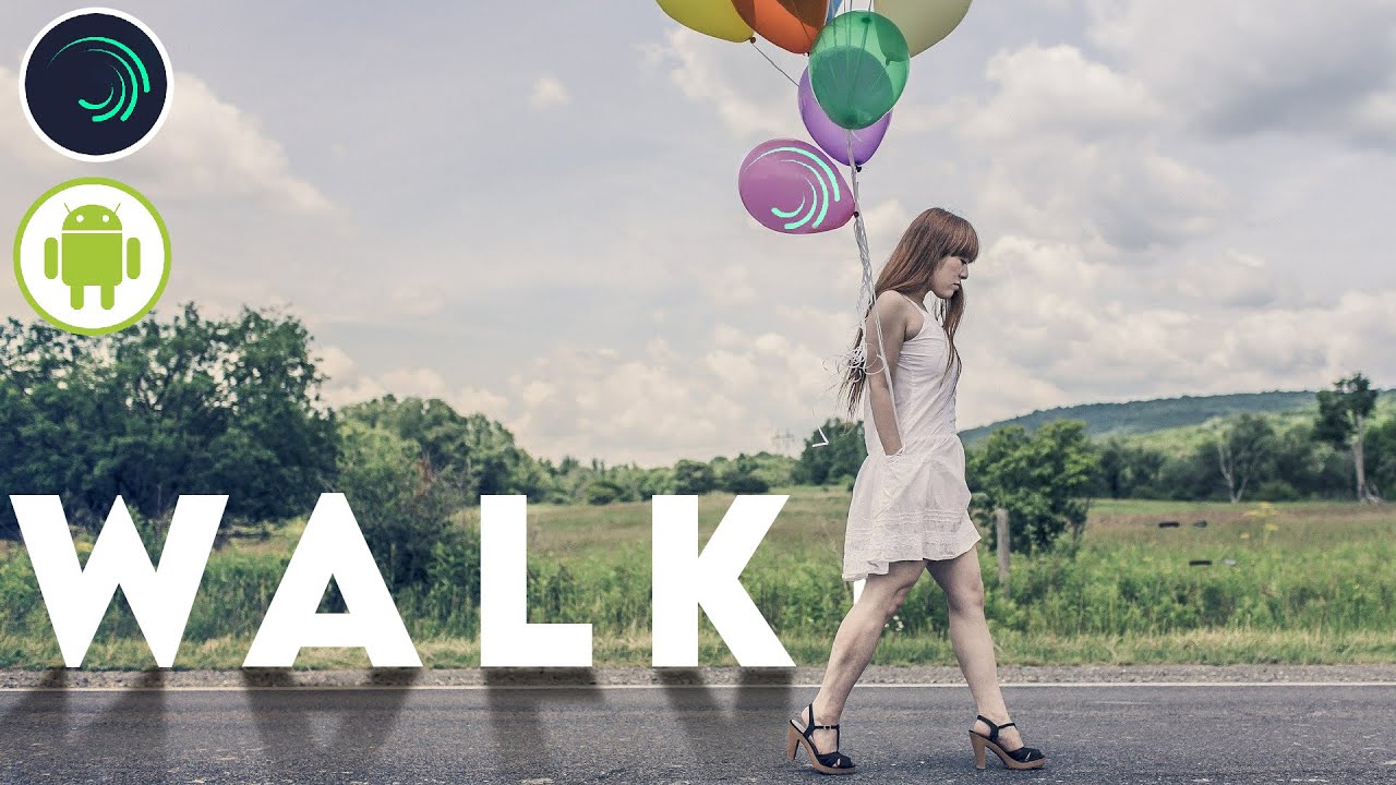 Reveal Text As You Walk Effect Using Alight Motion - YouTube