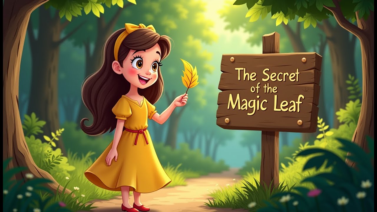 The Secret of the Magic Leaf | #kidsstory #bedtimestories #educational - YouTube