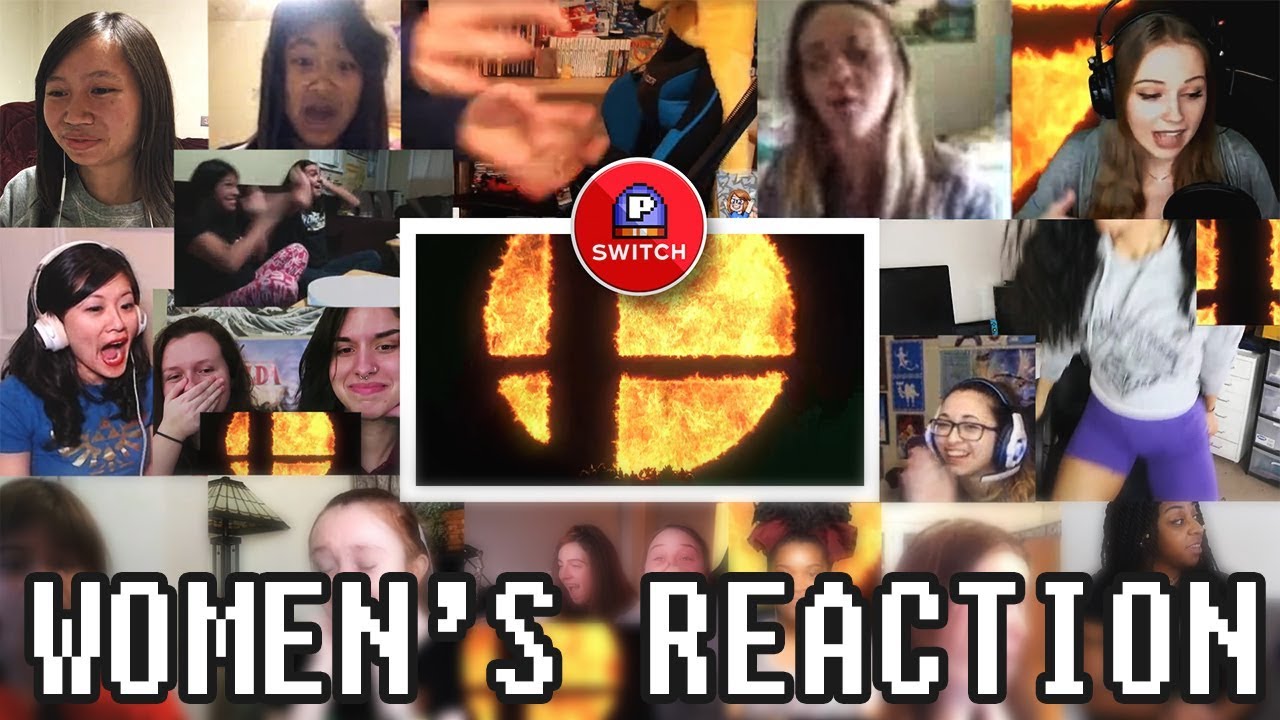 Women’s Only Live Reaction to Super Smash Bros. for Nintendo Switch (15 ...