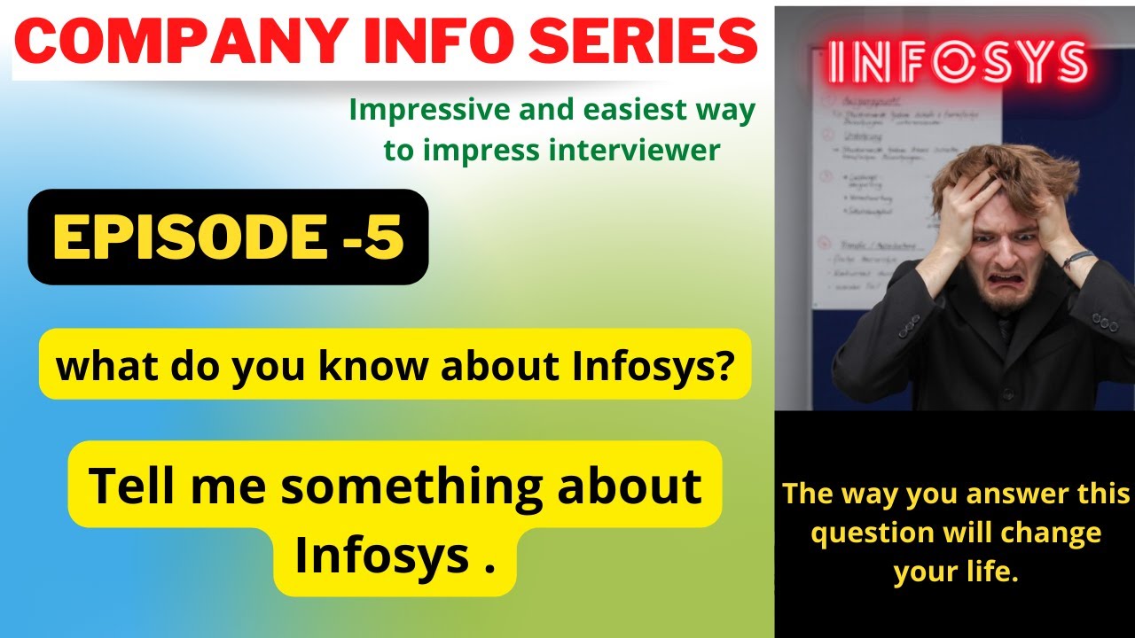 what do you know about innfosys ? why infosys? Tell me about infosys. #infosys #infosysinterview ...
