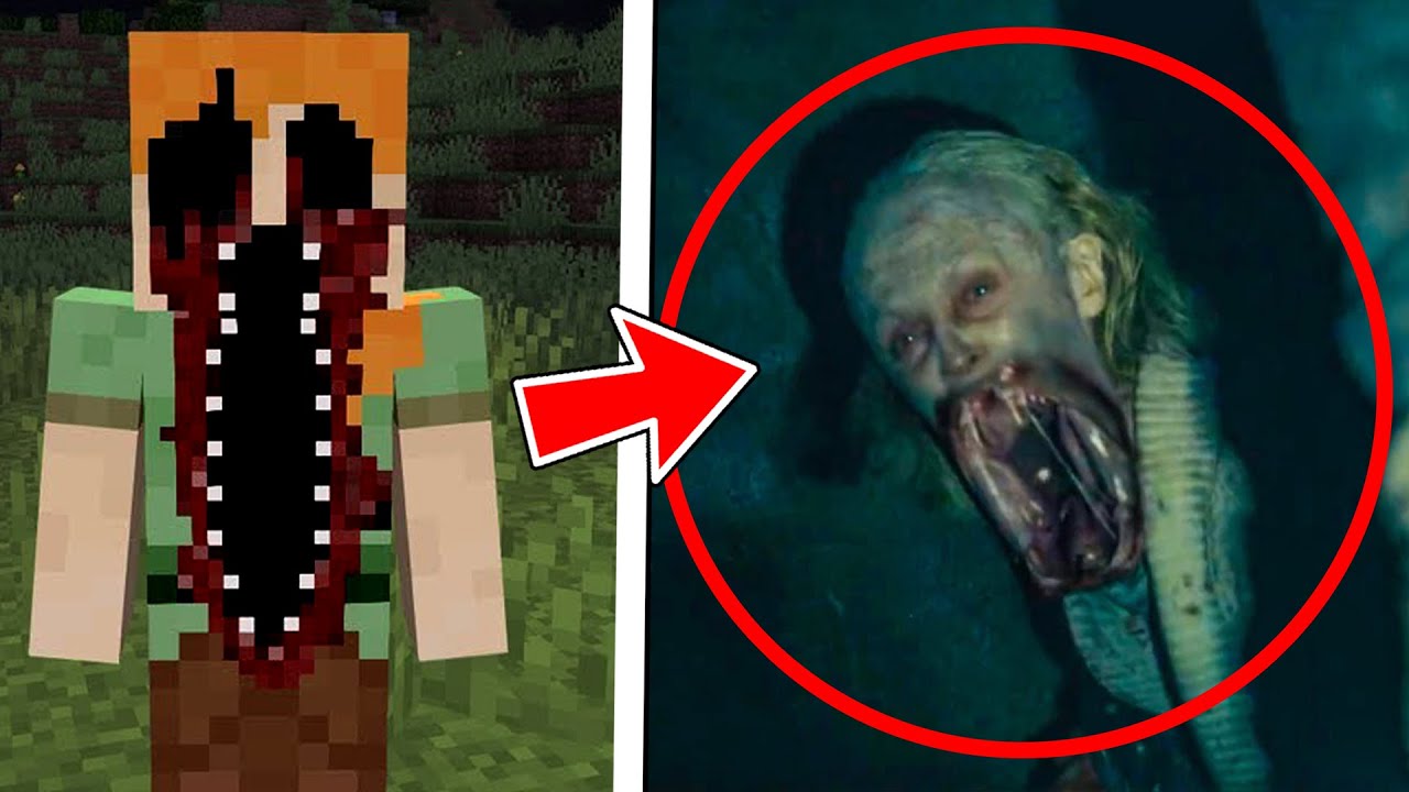 Mobs de Minecraft CAPTADOS EN LA VIDA REAL 😱 - YouTube