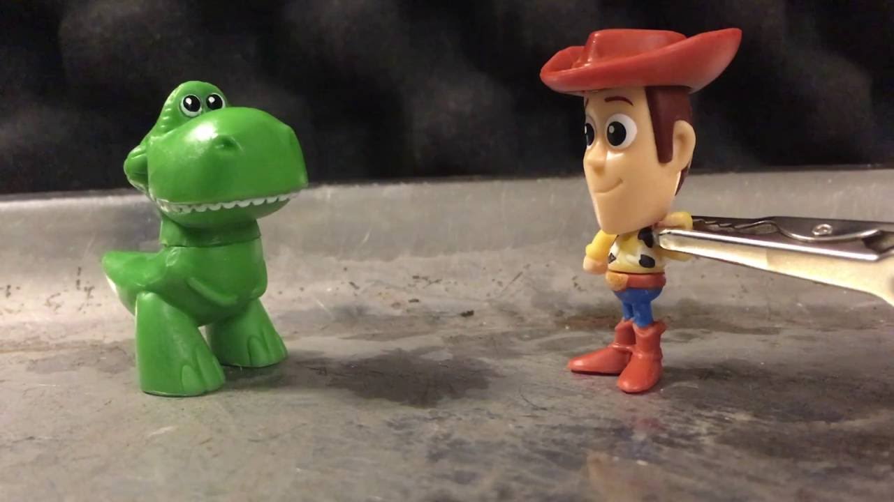Melting Toy Story Figures - YouTube