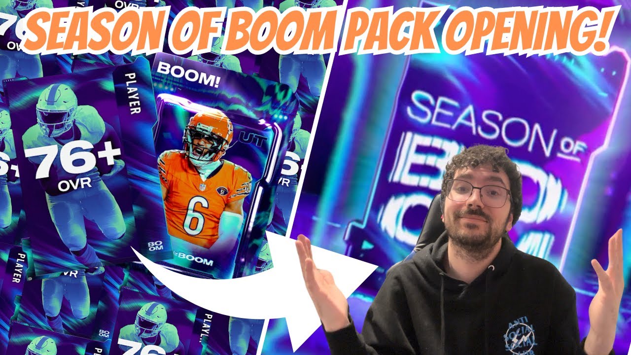 *BIG* SEASON OF BOOM PACK OPENING IN MADDEN 25!! ARE THESE TRAINING ...