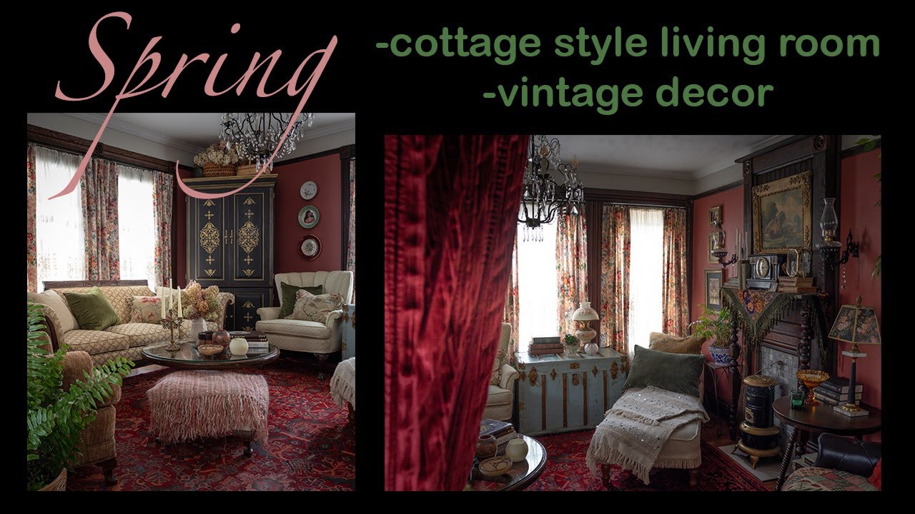 Spring Decorating | Cottage Style | Colorful Home Decor - YouTube