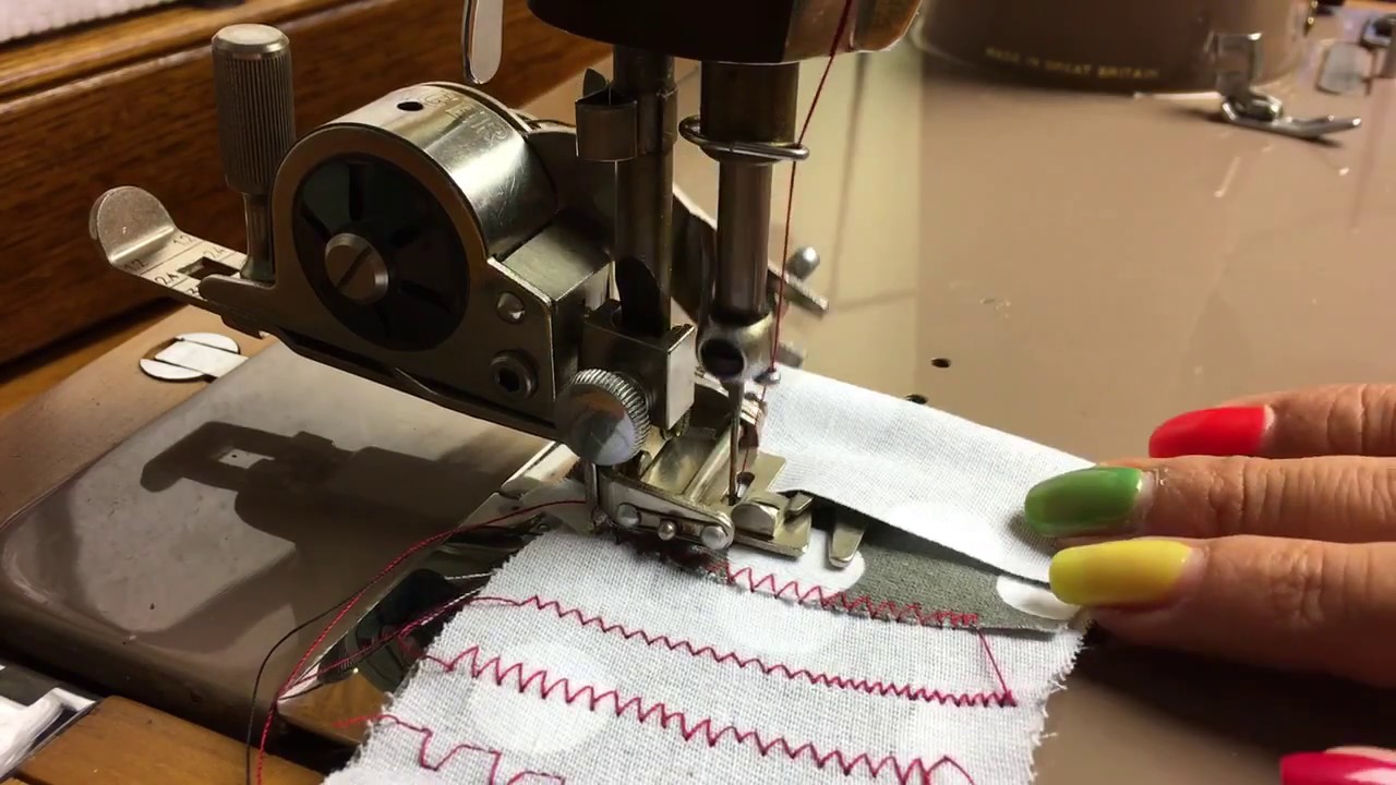 Singer F570 Zig-Zag Attachment Foot Vintage Zig Zagger made in Germany ...