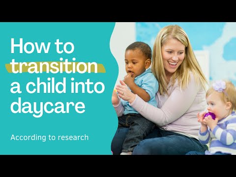 How to transition a toddler into daycare, according to research - YouTube