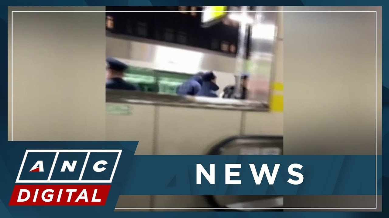 Three hurt in stabbing incident in Tokyo train | ANC - YouTube