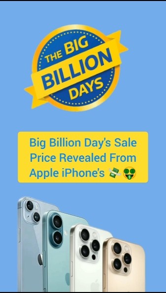 Big Billion Day's Sale Price Revealed From Apple iPhone's #trending # ...