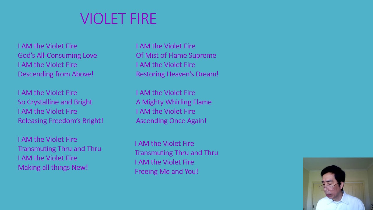 Calling 10,000 Lightbearers to give Violet Flame Decrees to mitigate ...