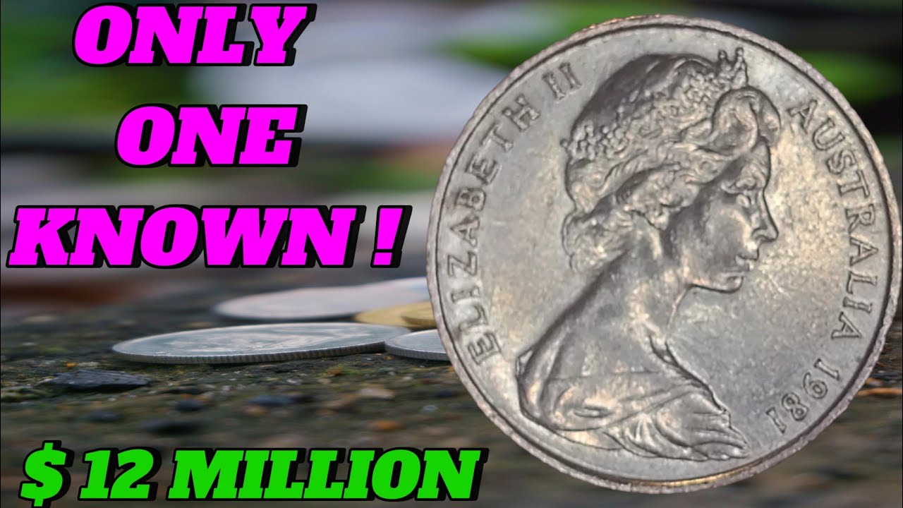 The rare and old coin 1981 Australian 20 Cent Coin Worth Thousands Rare ...