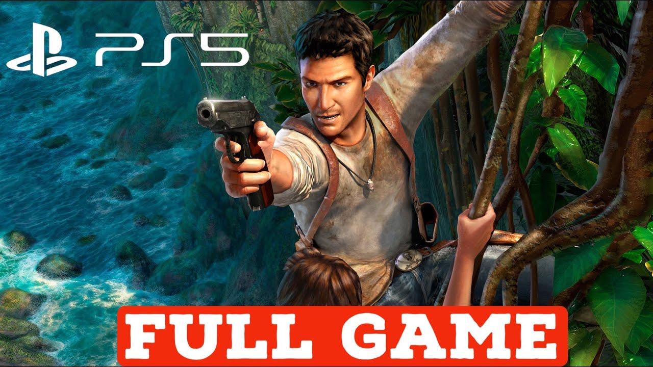 UNCHARTED 1 DRAKE'S FORTUNE Gameplay Walkthrough FULL GAME [60FPS PS5 ...