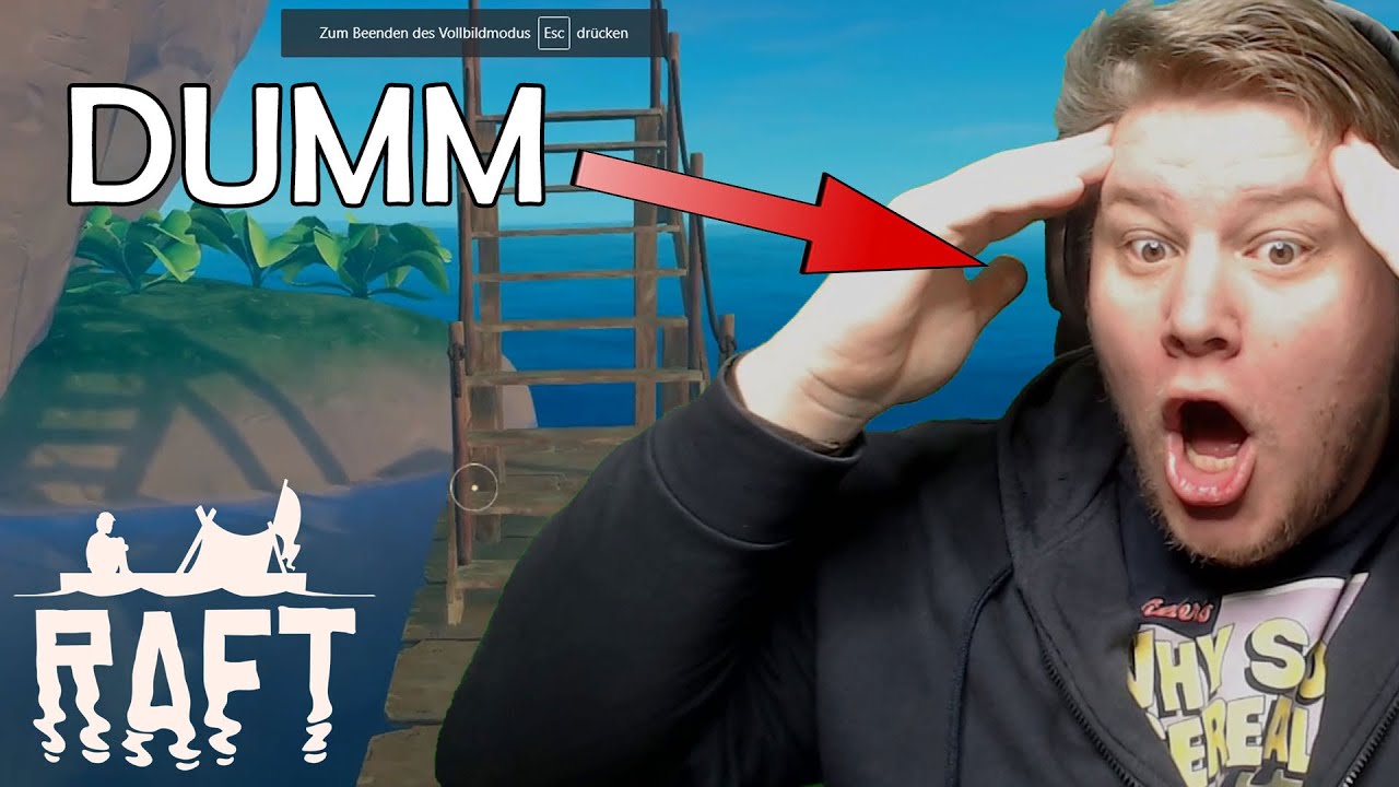 Dumm Dennis 🎮 Raft #6 - YouTube