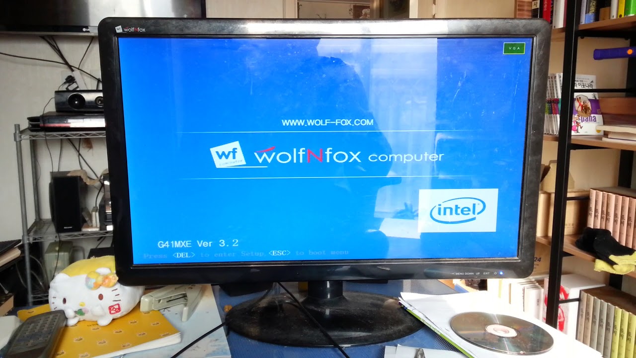 windows 7 home premium(wolf N fox computer) - YouTube