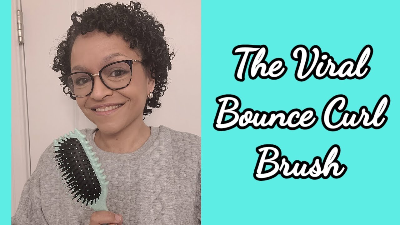 Bouncy Curls with the Bounce Curl Brush - YouTube