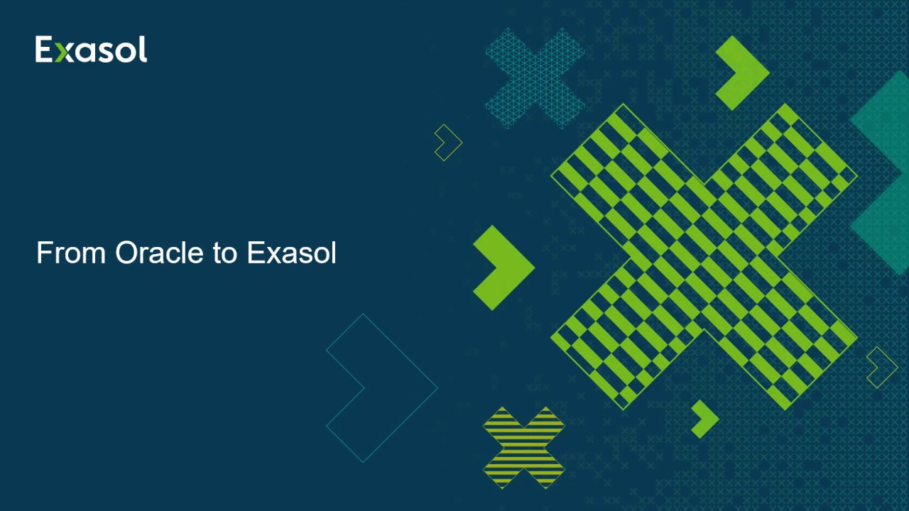 From Oracle to Exasol - YouTube