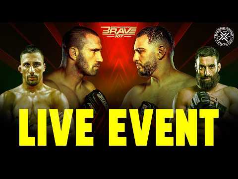🔴BRAVE CF 107 | Full Live Event | Bulgaria