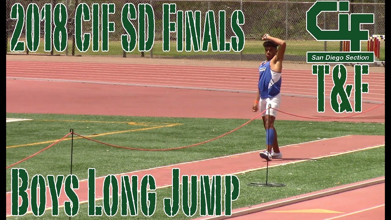 Jalyn Jackson Long Jump CIF-SD Finals - YouTube