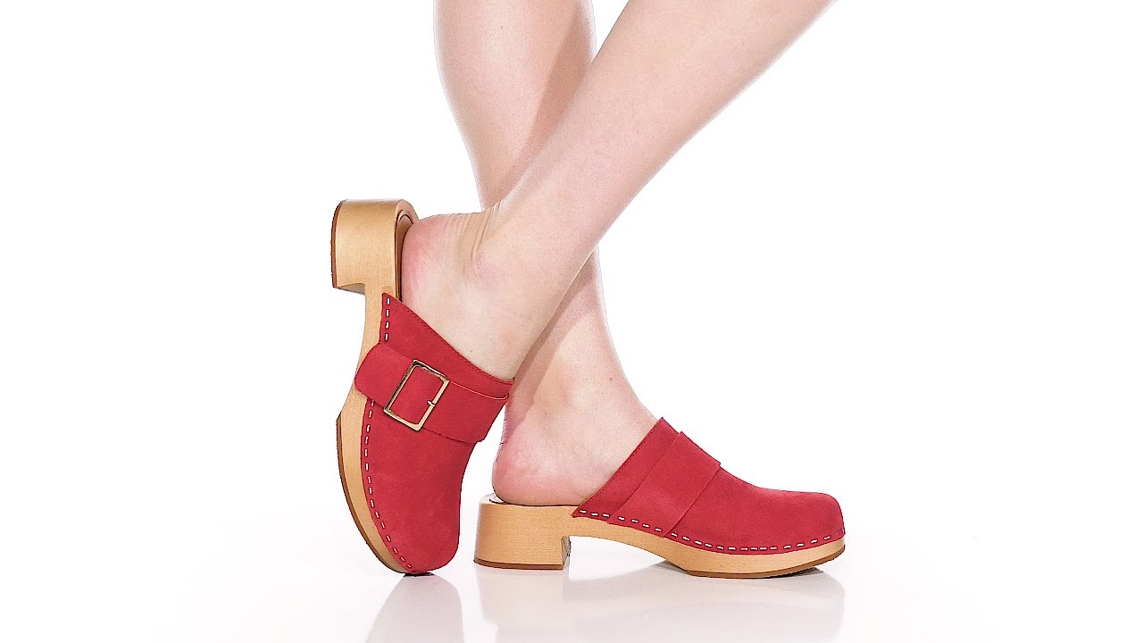 Swedish Hasbeens Slejf Clog SKU: 9891585 - YouTube