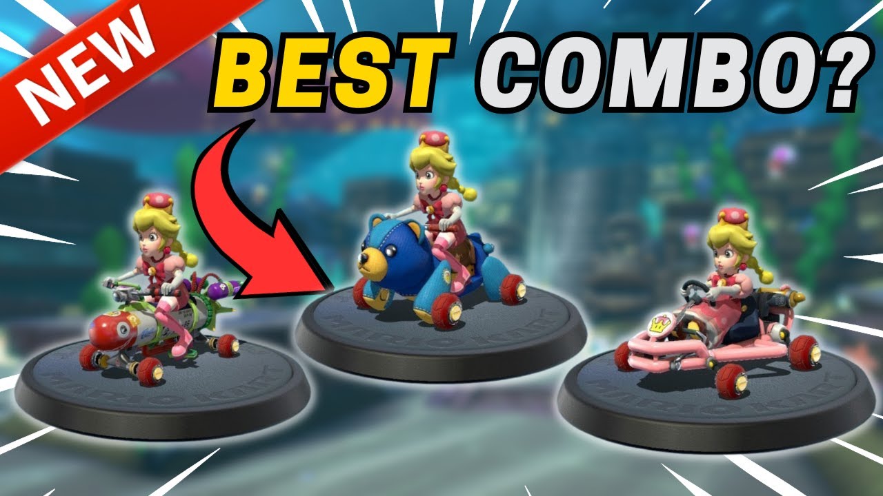 BEST Kart Build for Peachette! | Mario Kart 8 Deluxe - YouTube