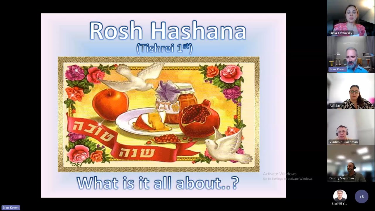 Rosh Hashana - Symbols, tradition and meaning - YouTube