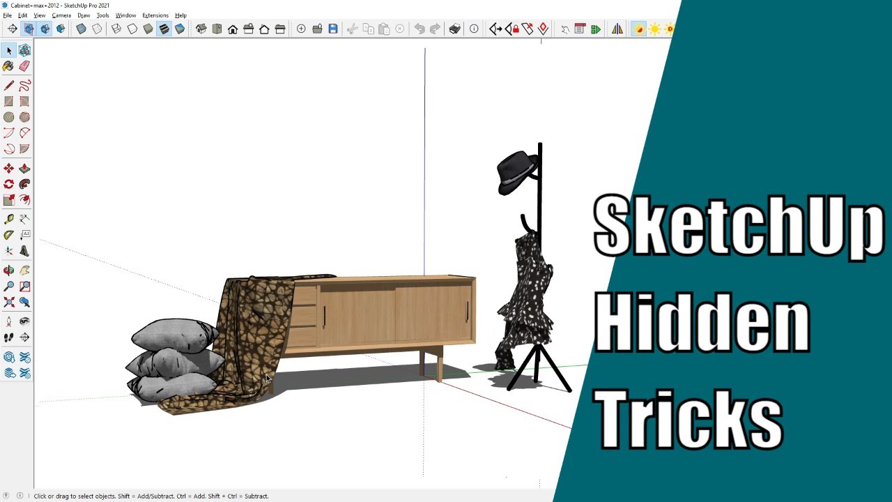 Most useful SketchUp tricks |SketchUp Hindi| - YouTube