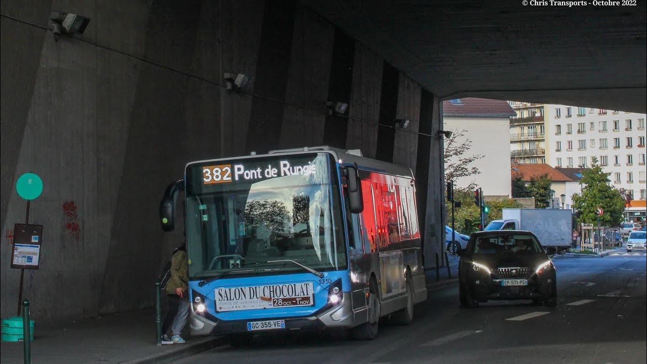 Ligne 382 — Heuliez Bus GX 137 BIO DIESEL RATP BUS | 1306 LOUD VOITH ...