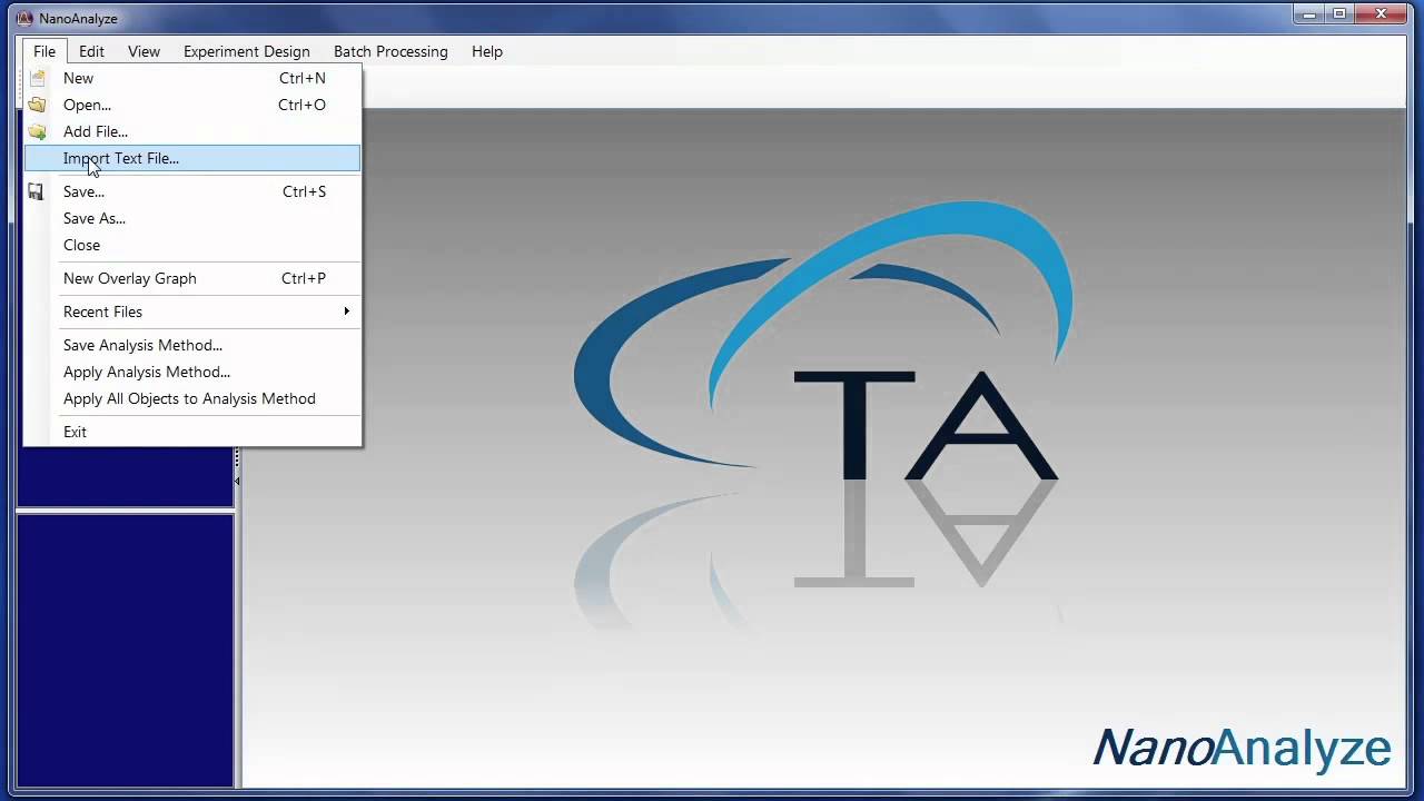 Importing TAM ITC Data into NanoAnalyze - YouTube