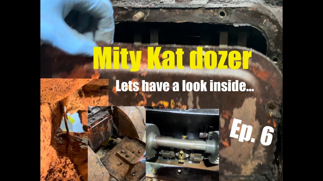 Whats the inside of a 75 year old bulldozer look like #bulldozer - YouTube