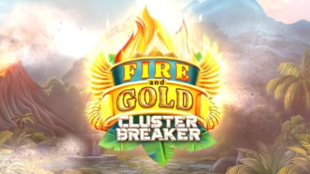 Fire and Gold Cluster Breaker slot | Stakelogic | game testing - YouTube