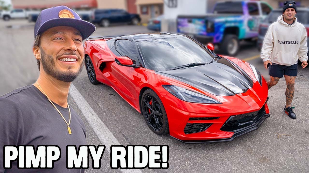 HE PAID ME TO PIMP HIS RIDE! - YouTube