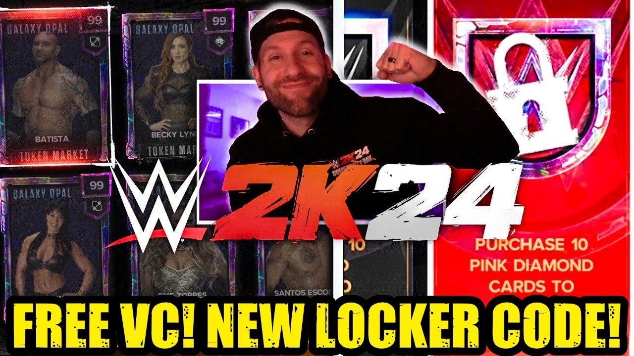 *FREE VC FROM THIS LOCKER CODE* Galaxy Opal Token Market Is Here! WWE ...