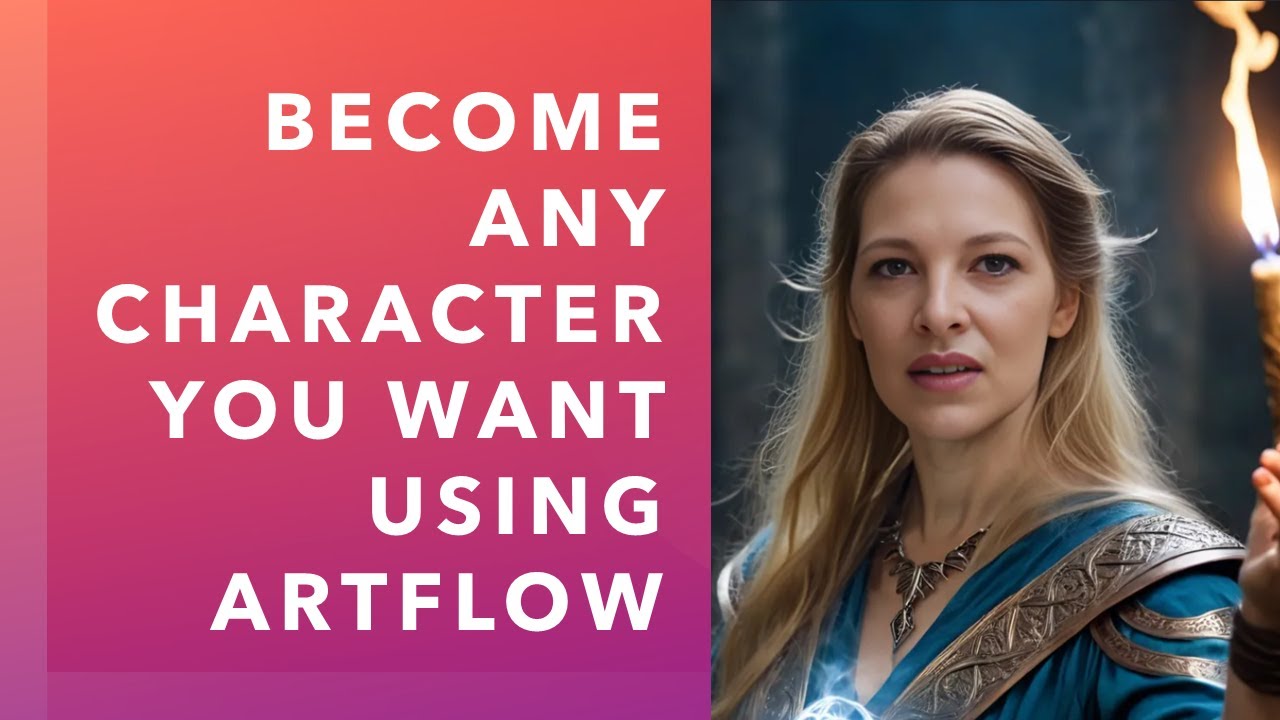 Become any character you want, using Artflow! - YouTube