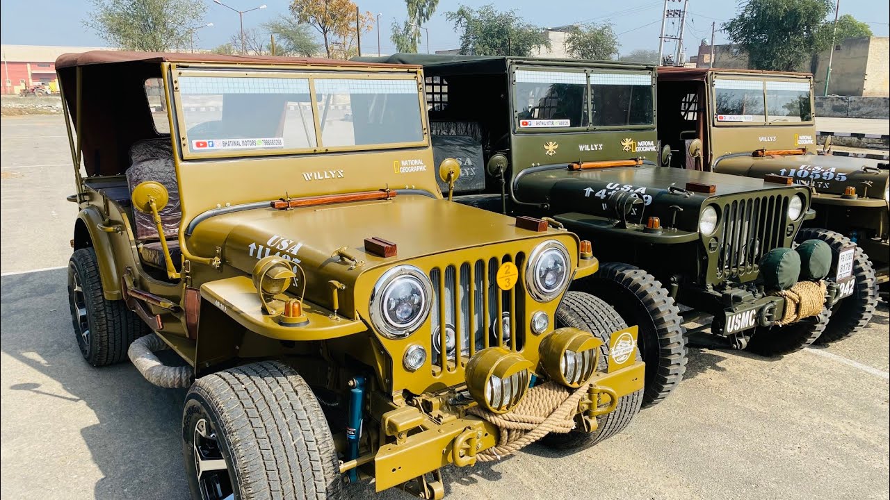 LEFT HAND DRIVE WILLYZ JEEP | AND 4X4 | MODIFIED JEEP | BHATIWAL MOTOR ...