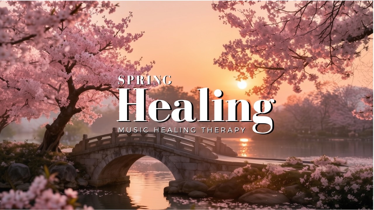 Spring Healing 🌸 Relaxing Piano Music for Stress Relief & Deep Sleep ...