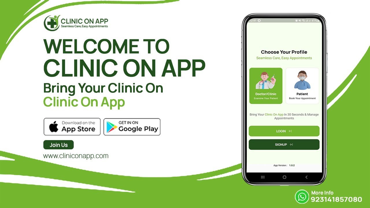 Welcome To Clinic On App | Top Clinic Management System For Doctors ...