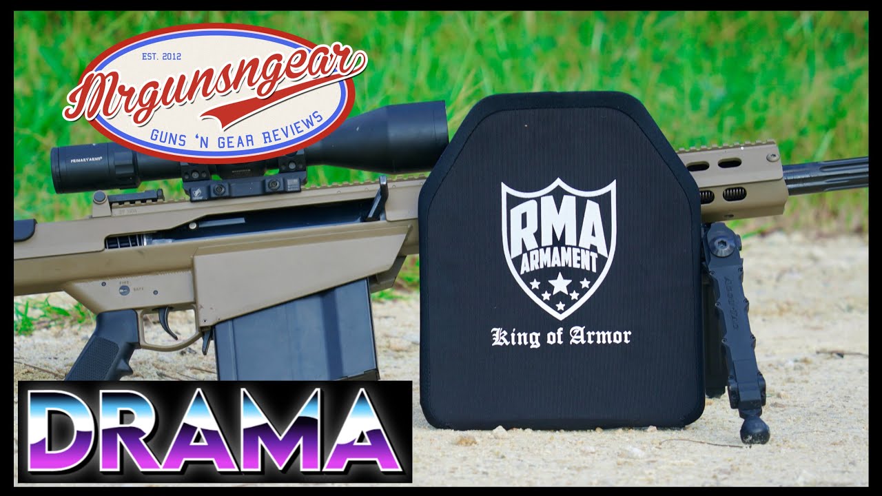 RMA 1155 Level IV Armor Plate Drama? Let's Test One & Find Out! 🇺🇸 ...