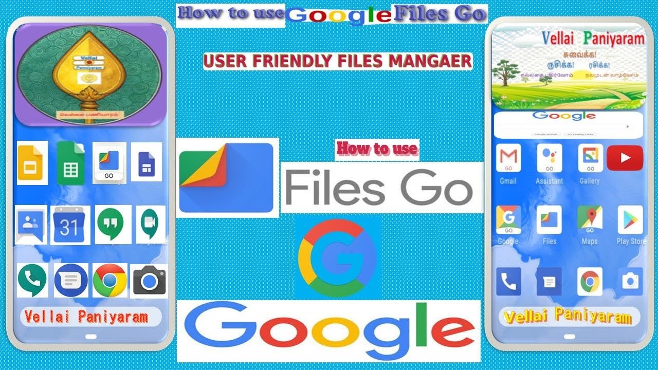 Google Files Go How to Use - YouTube
