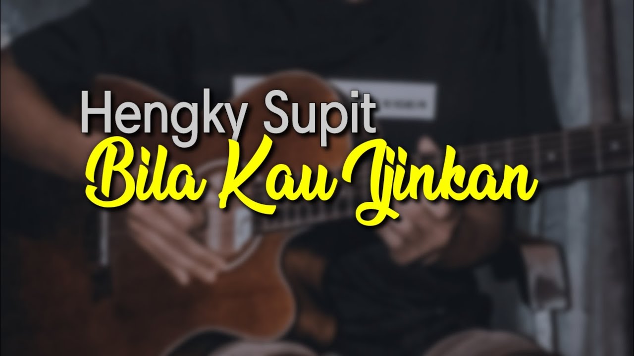 Hengky Supit - Bila Kau Ijinkan ( akustik cover version ) - YouTube