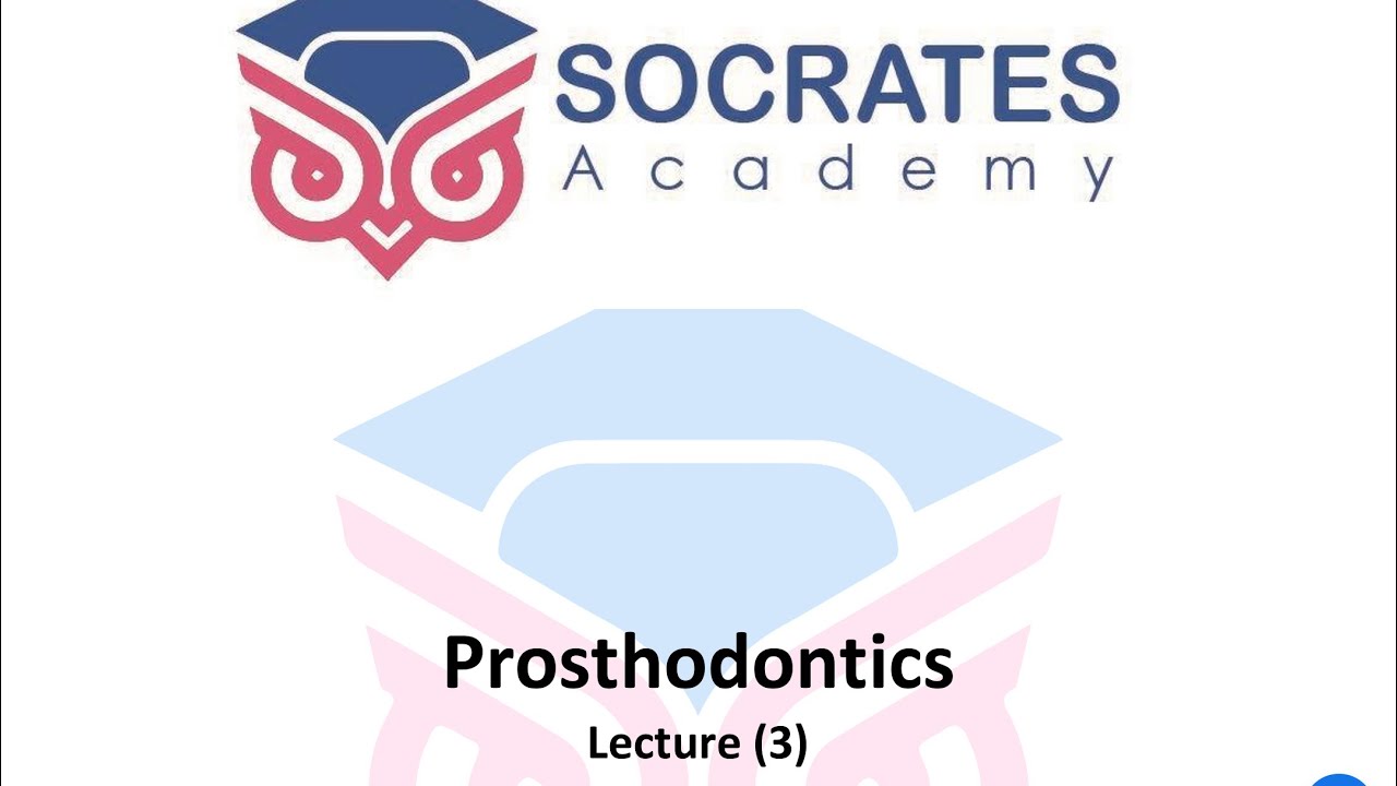 Prostho lec 3 (primary impression) - YouTube