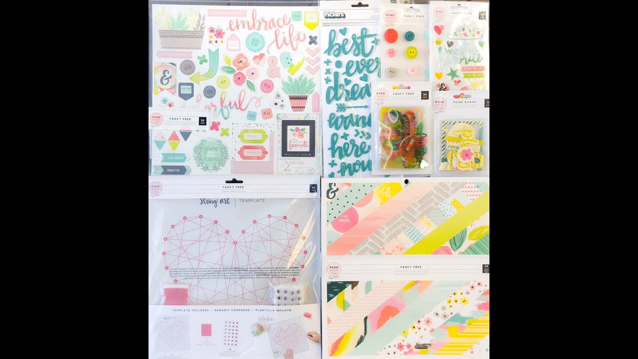 Scrapbook Haul- Simon Says Stamp & Amazon - YouTube