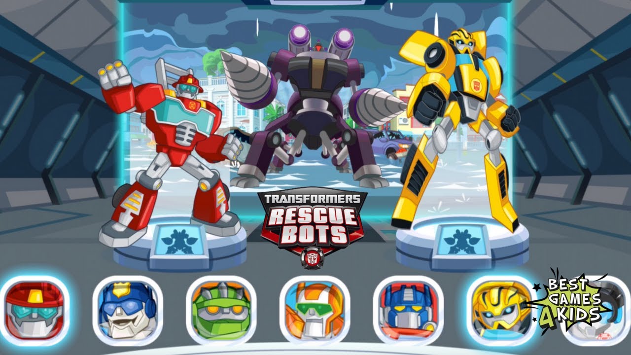 Transformers Rescue Bots: Disaster Dash Hero Run | TSUNAMIS Mission #2/ ...